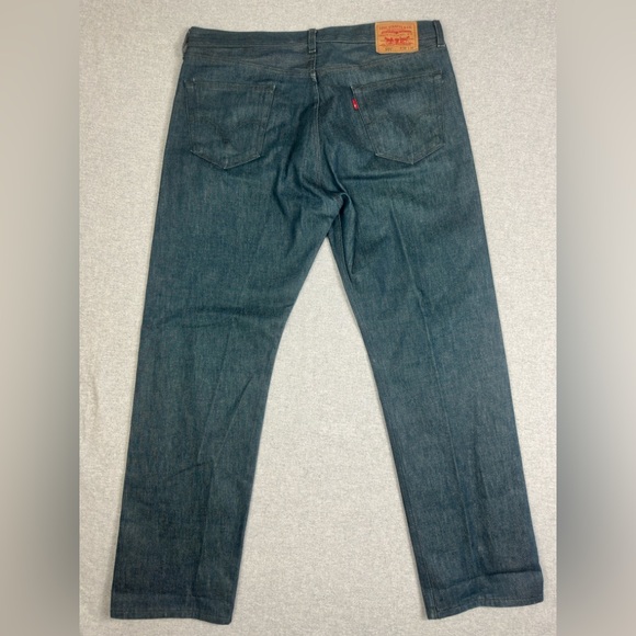 Levi's | Jeans | Levis 5 38x32 See Measurements Rich Blue Button Fly ...